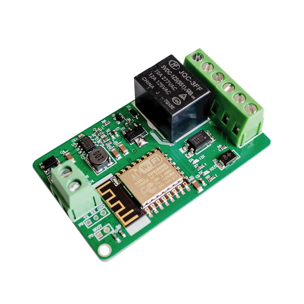ESP8266 10A 220V Network Relay WIFI Module Input DC 7V~30V 65x40x18mm Modules In Pakistan