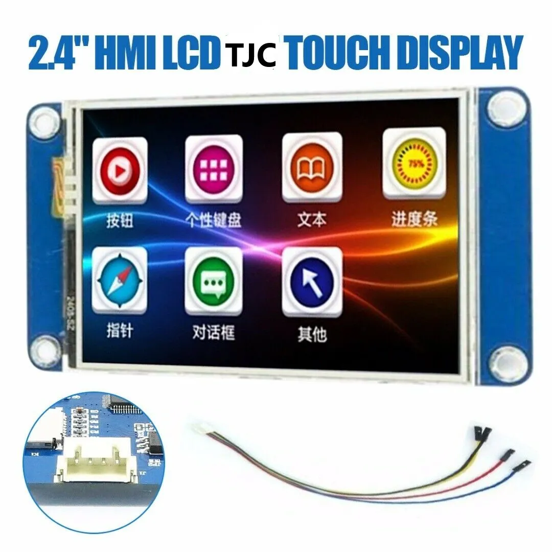 2.4 Inches TJC HMI LCD Display Module Touch Screen For Raspberry Pi In ...