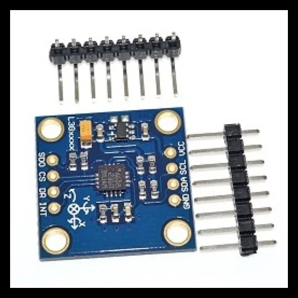 GY-50 L3G4200D three-axis digital gyro sensor module angular velocity ...