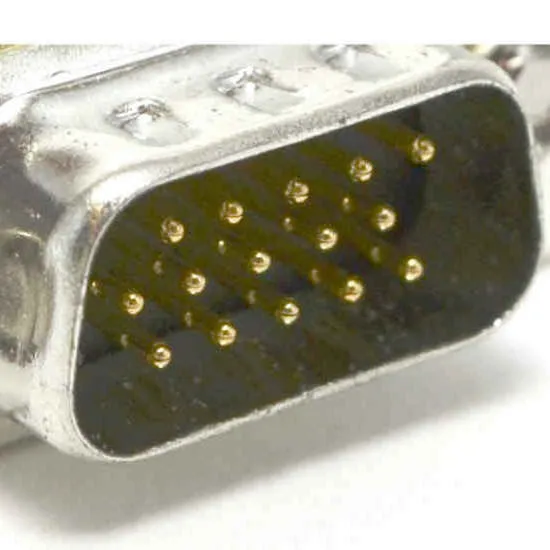 VGA connector with cover Type B Male in Pakistan
