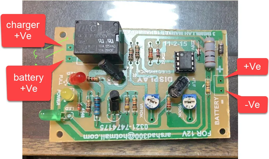 12v Battery Protection kit In Pakistan Auto Battery Cut Off Circuit In ...