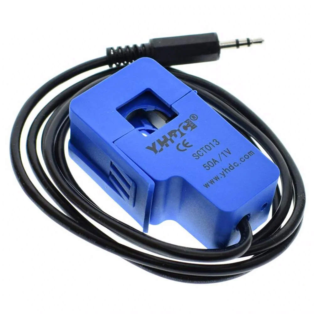SCT-013-050 50A Non-invasive AC Current Sensor Split-Core Current ...