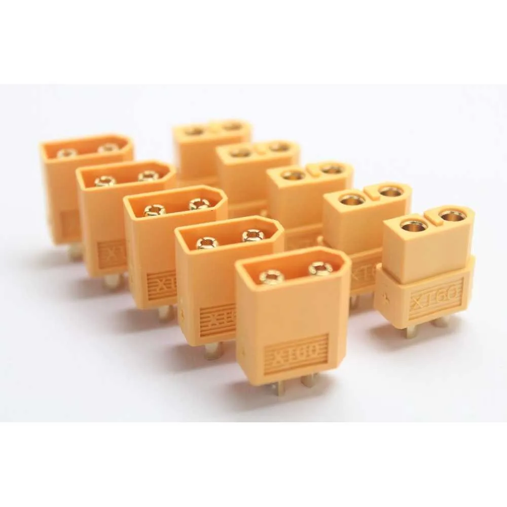 XT60 XT-60 Male Female Bullet Connectors Plugs For RC Lipo Battery in ...