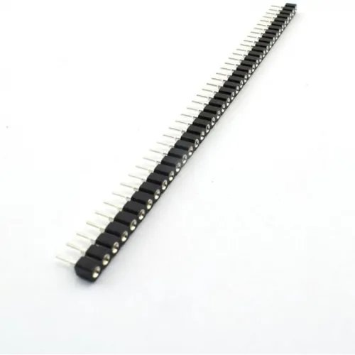 Single Row 40Pin 2.54mm Round Female Pin Header strip In Pakistan