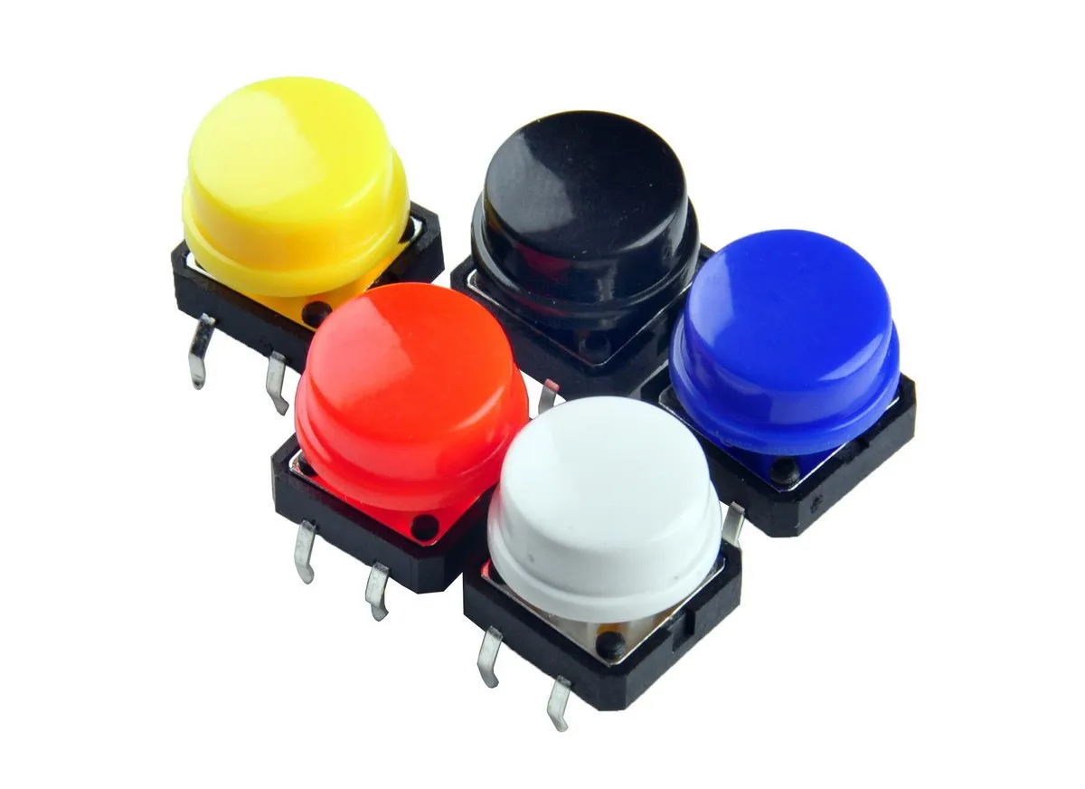 12 x 12mm x 7.5mm Push Button - Rawlix.com