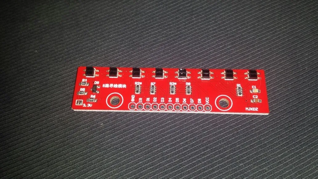 QTR-8A Reflectance Sensor Array 8 channel Line Following Line Tracking ...