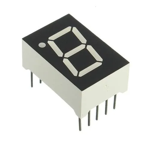 1 Digit 0.7 Inch Common Anode Seven Segment Display