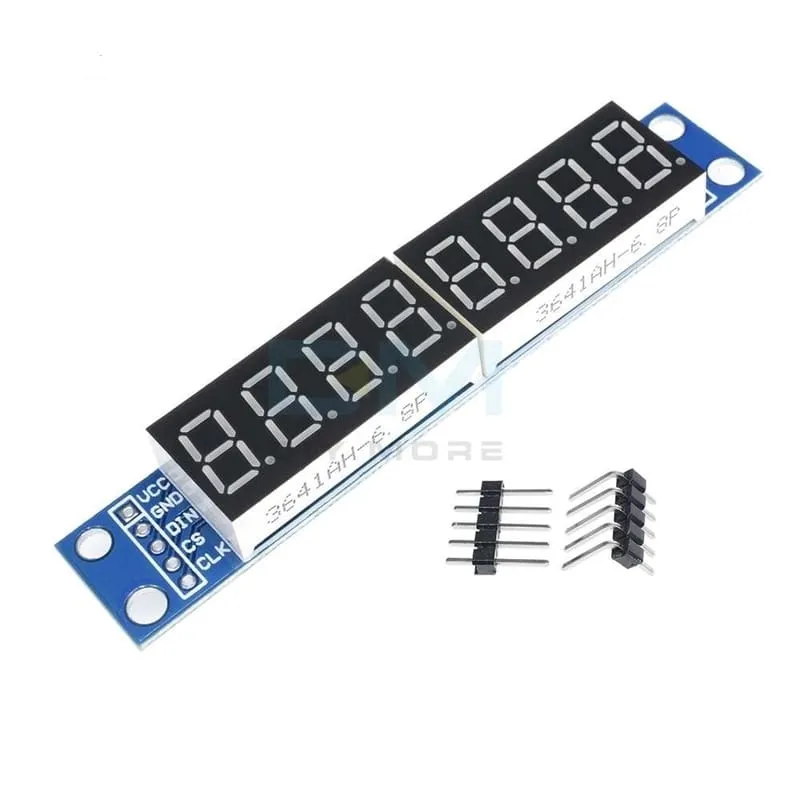 8 Digit 7 Segment Module Assembled MAX7219 In Pakistan