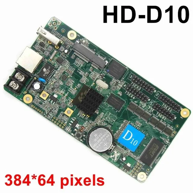 HD-D10 asynchronous USB full color led control card video RGB U disk ...