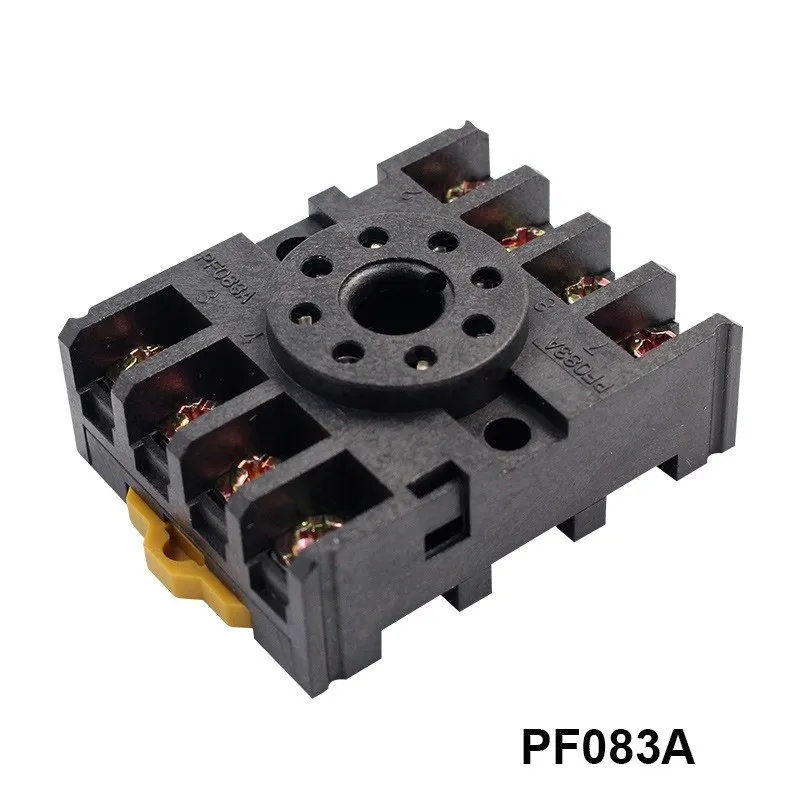 8pin Rail-Mount Relay Socket Relay Base - Rawlix.com