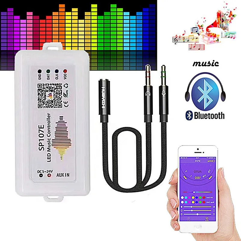 Rgbzone Sp107e Bluetooth Led Music Controller For Led Strip Light