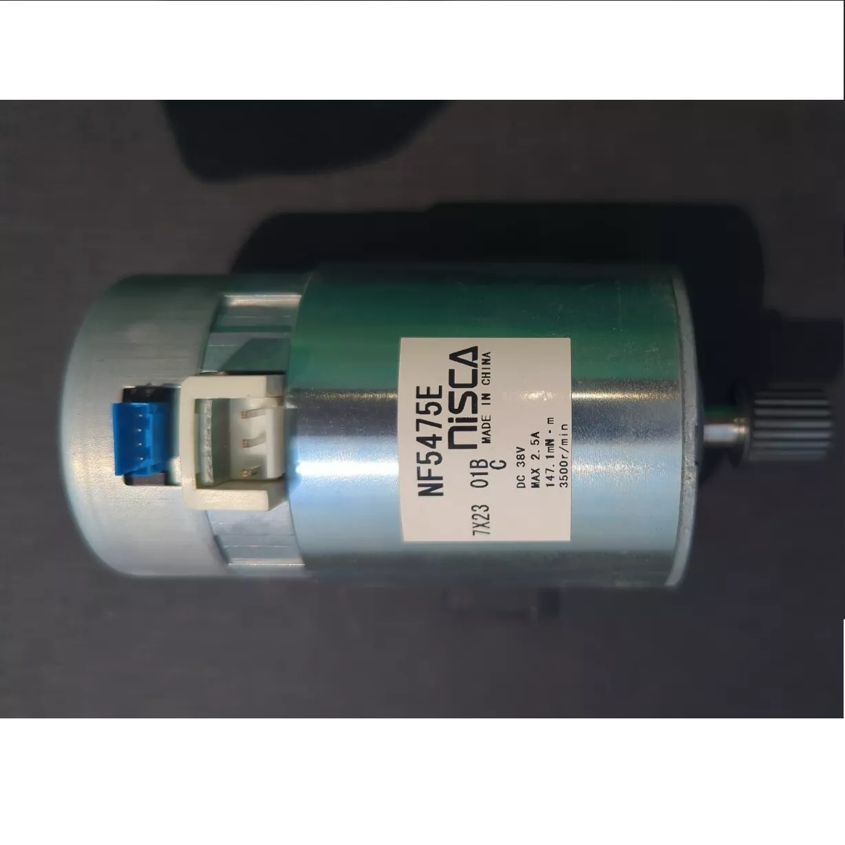 Nisca Servo DC motor with encoder NF5475E DC 24v to 38V and 3500 to 5000rpm