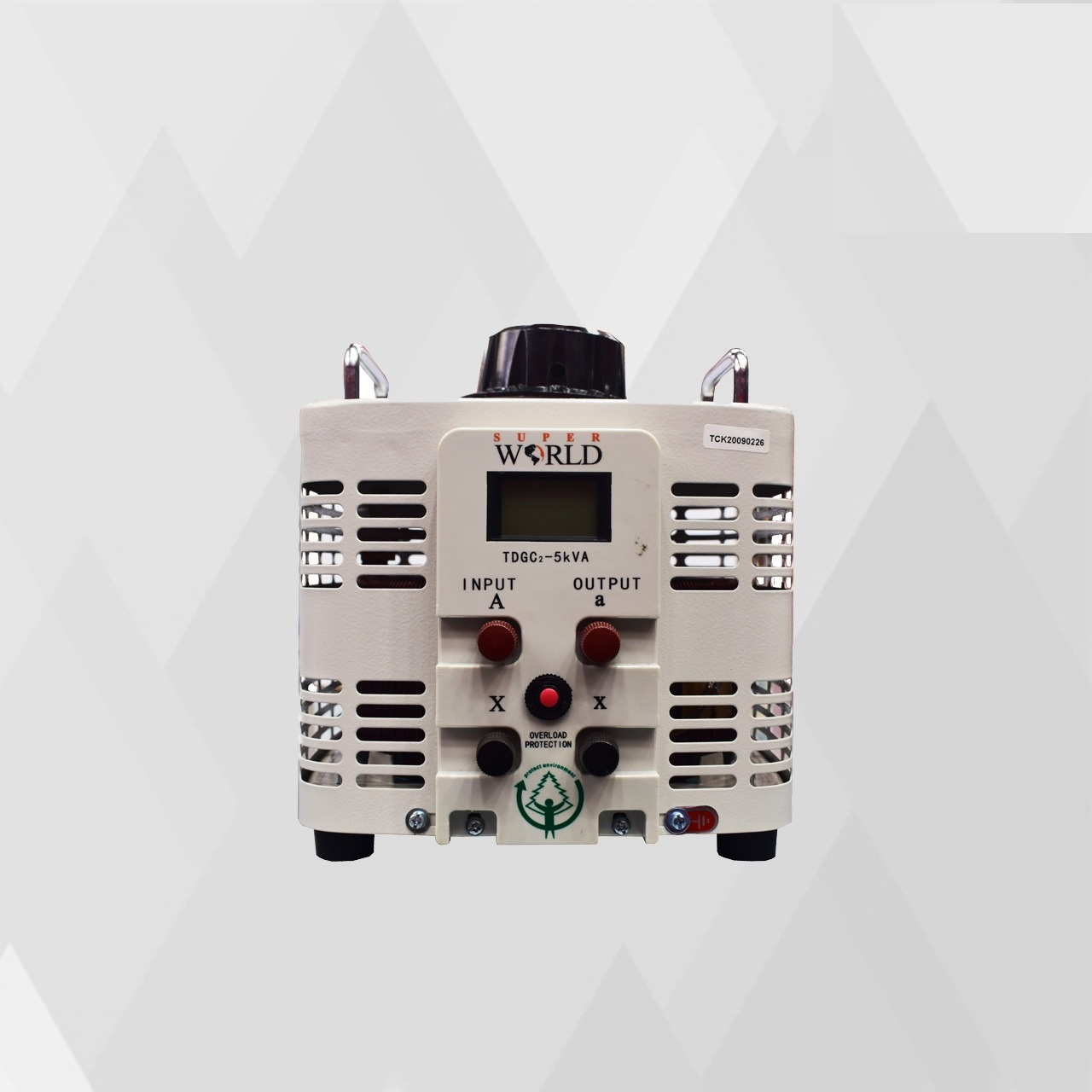 5kVA Variac TDGC2 Single Phase Manual Voltage Regulator